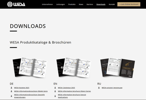 WESA-Armaturen GmbH - Robinets à boisseau sphérique, robinetterie de ...